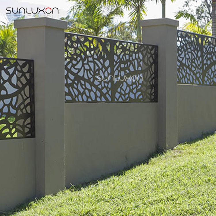 Laser Cut Fence Designs